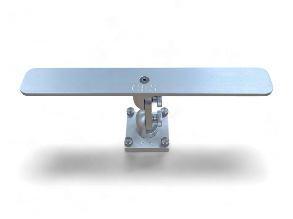 Side-By-Side Dual Articulating Electronics Mount