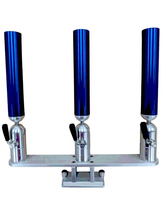 Triple Tube Rod Holder | Adjustable Fishing Rod Holder
