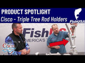 3 Rod Holders Tree Mast | Trolling Equipment | Cisco Fishing